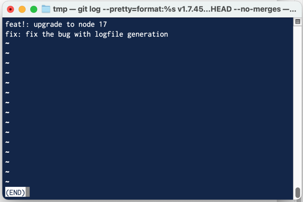 GIT - Semantic versioning and conventional commits