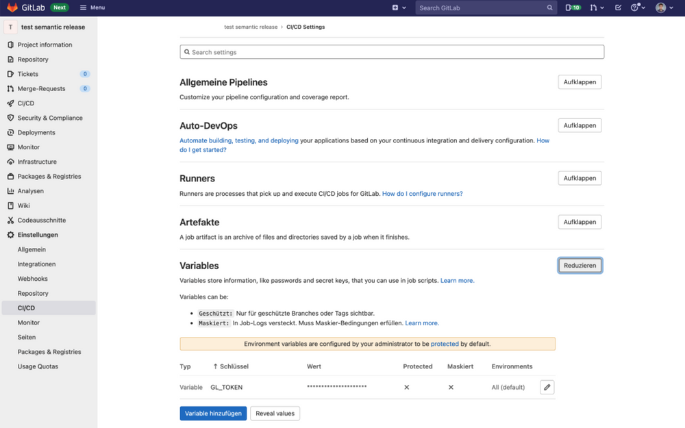 GIT - Semantic versioning and conventional commits
